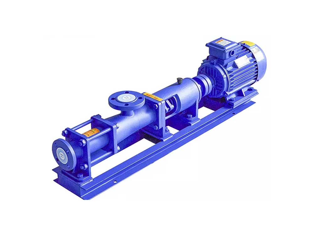 G series single progressive cavity pump High pressure with gearbox ...